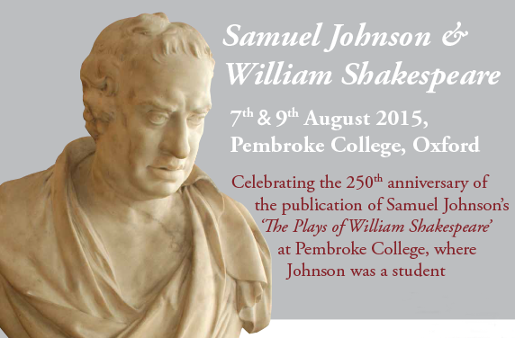 Samuel Johnson & William Shakespeare | Pembroke college