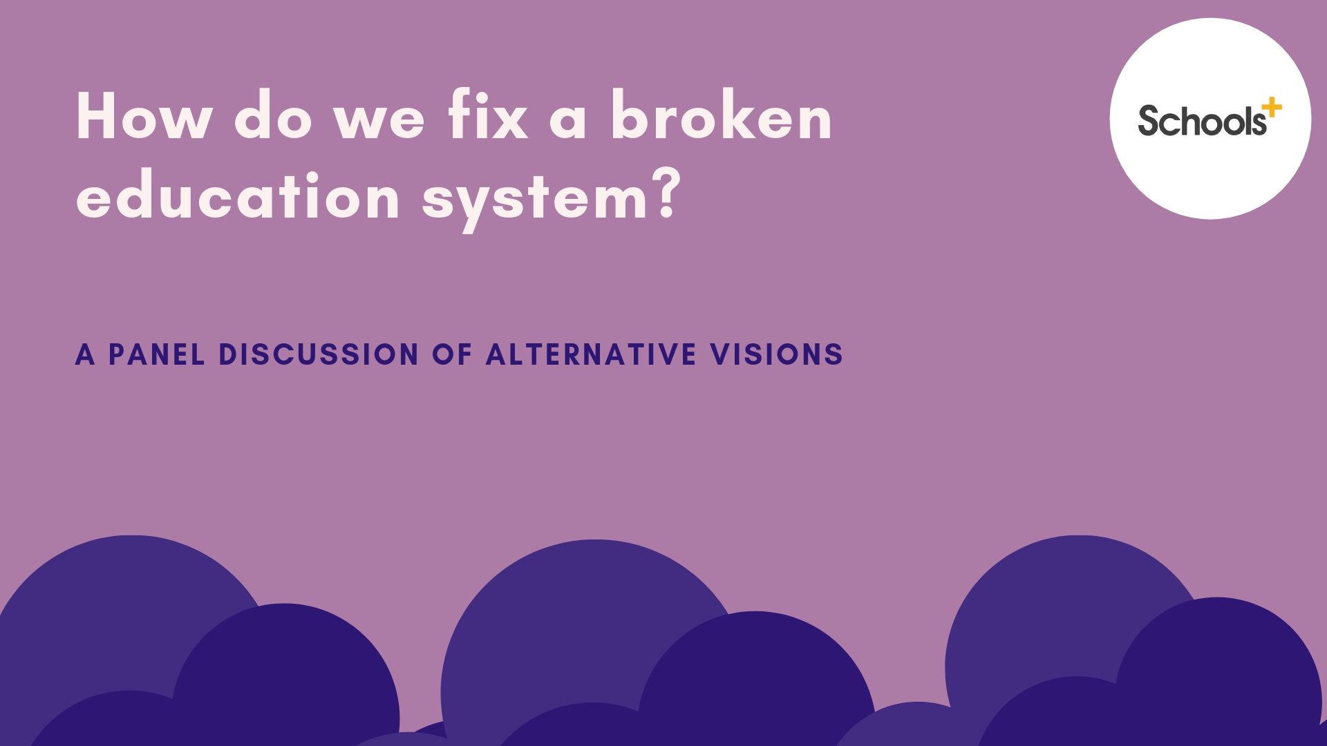 How do we fix a broken education system? | Panel discussion hosted by ...