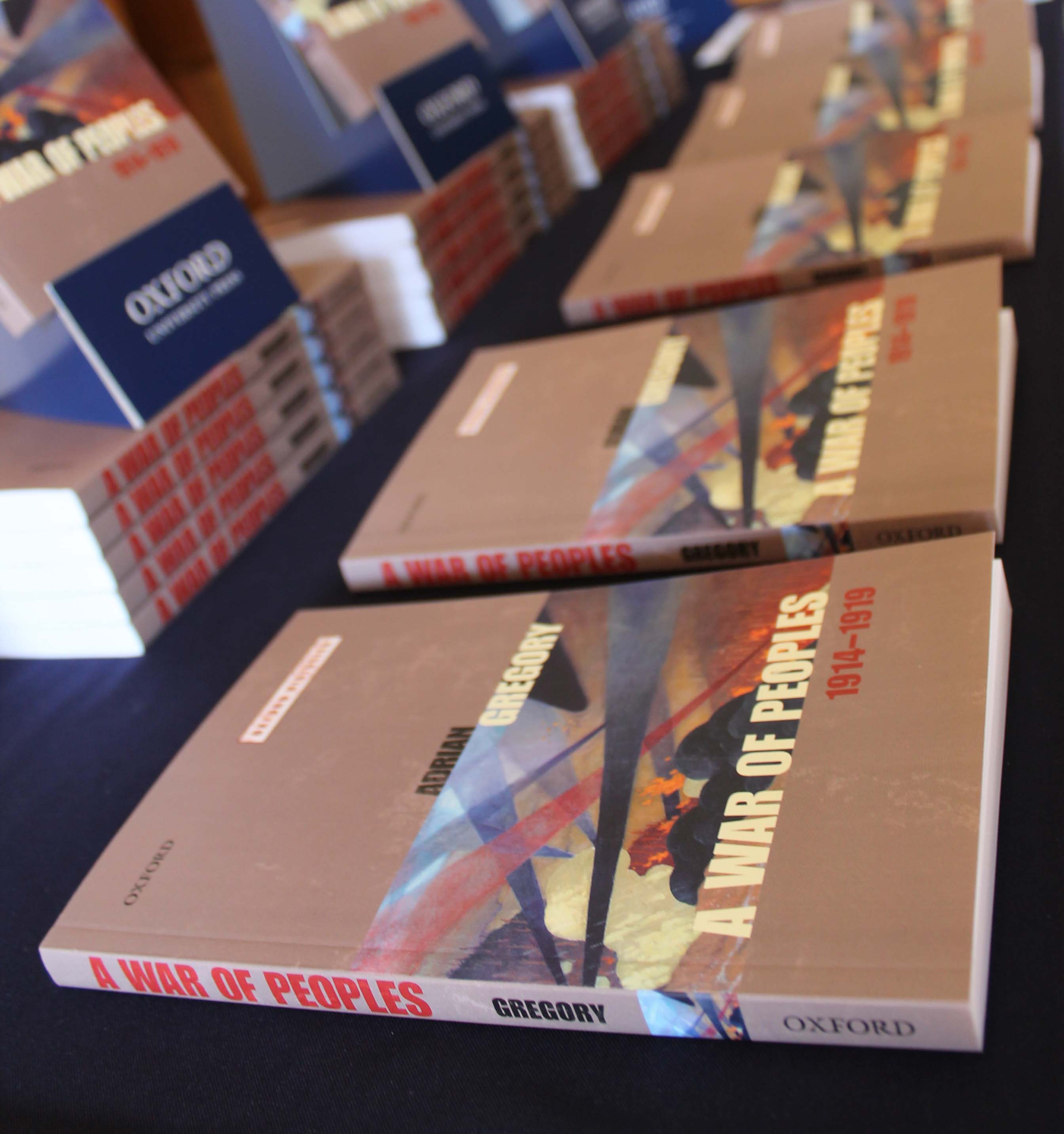 Dr Adrian Gregory: A War of Peoples 1914 - 1919 | Pembroke college