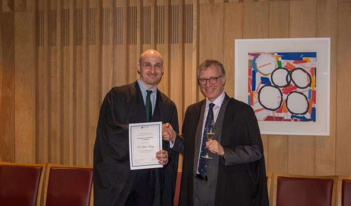 Pembroke College Hosts Teaching Awards | pembroke college